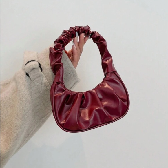 SHEIN | Bags | Nwot Maroon Small Hand Clutch | Poshmark